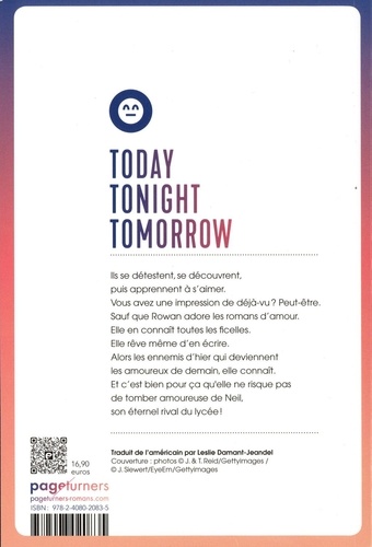 Today, tonight, tomorrow de Rachel Lynn Solomon - Grand Format - Livre ...