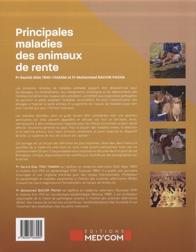 Principales maladies des animaux de rente - Rachid-Rida Triki-Yamani ...