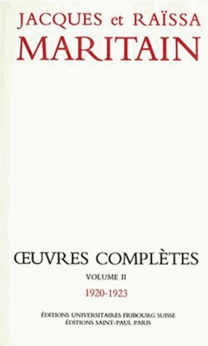 Oeuvres complètes - Tome 2 de Raïssa Maritain - Livre - Decitre
