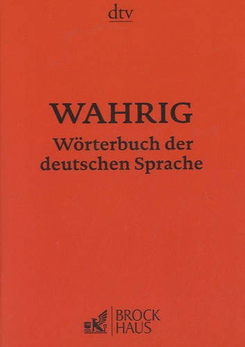 Wahrig - Wörterbuch der deutschen Sprache de Renate Wahrig-Burfeind ...