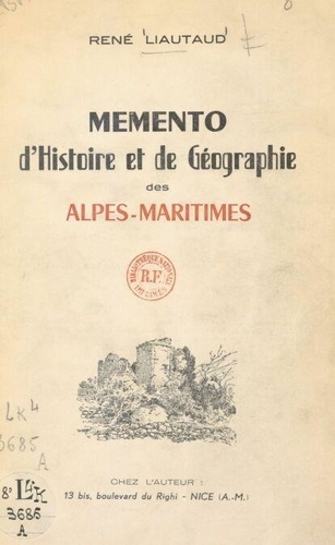 Memento d'histoire et de géographie des... de René Liautaud - ePub ...
