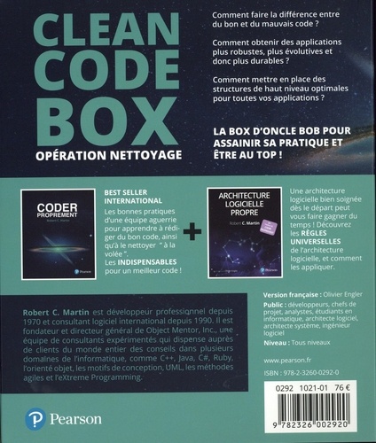 Clean Code Box - Opération nettoyage. Pack en 2... de Robert C. Martin ...