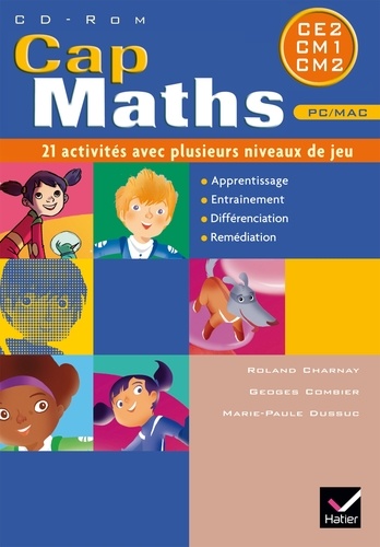 Cap Maths CE2-CM1-CM2 de Roland Charnay - Livre - Decitre