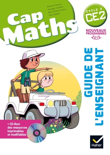 Cap Maths CE2 - Guide de l'enseignant de Roland Charnay - Grand Format ...