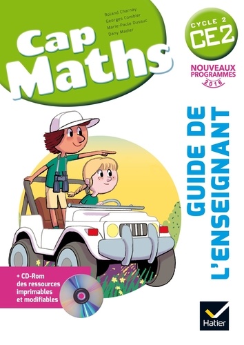 Cap Maths CE2 - Guide de l'enseignant de Roland Charnay - Grand Format - Livre - Decitre