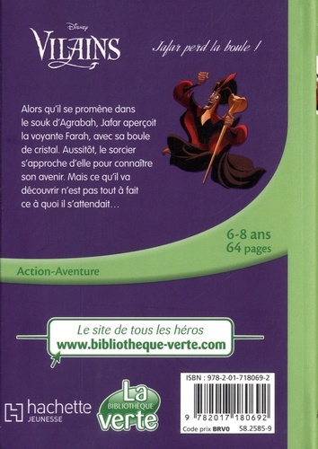 Villains Tome 3. Jafar perd la boule ! de Rosalind Elland-Goldsmith - Poche - Livre - Decitre