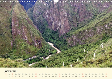 CALVENDO Places . Machu Picchu - Terre des Incas... de Rudolf Blank ...