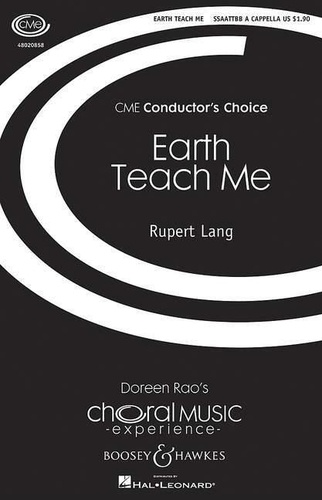 Choral Music Experience . Earth Teach Me - Mixed... de Rupert Lang ...