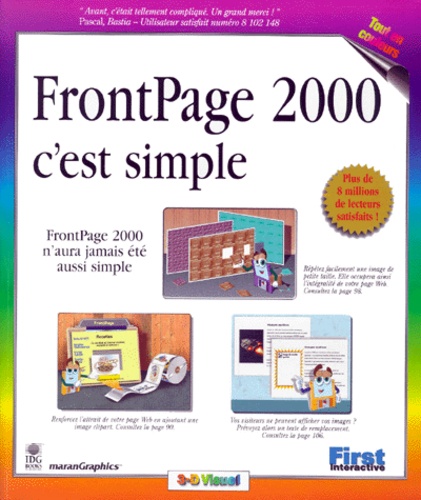 Frontpage 2000 C'Est Simple de Ruth Maran - Livre - Decitre