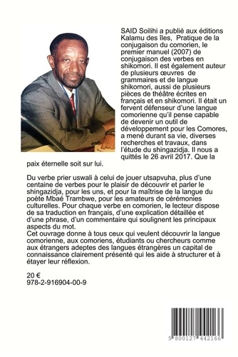 Pratique de la conjugaison du comorien de Saïd Soilihi - Livre - Decitre