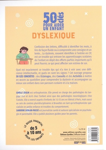 50 clés pour aider un enfant dyslexique de Sandrine Catalan-Massé - Grand Format - Livre - Decitre