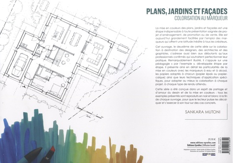 Plans, jardins et façades - Colorisation au... de Sankara Mutoni ...