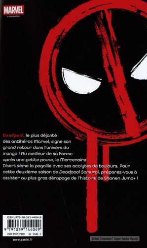 Deadpool Samurai Saison 2 Tome 1. - Sanshiro Kasama - Livres - Furet du ...