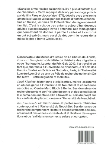 Enfants du placard - A l'école de la clandestinité de Sarah Kiani ...