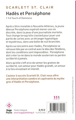 Hadès & Perséphone Tome 1. A Touch of Darkness de Scarlett St. Clair - Poche - Livre - Decitre