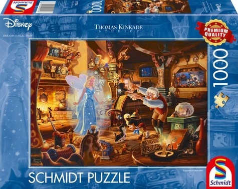 Disney, gepettos pinocchio, 1000 pcs, SCHMIDT SPIELE - Papeterie ...