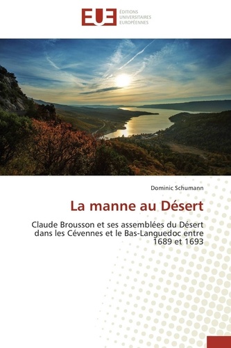 La manne au désert de Schumann-d - Livre - Decitre