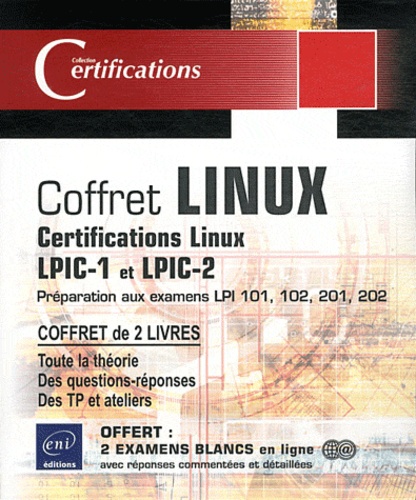 Coffret Linux - Certifications Linux LPIC-1 et... de Sébastien ...