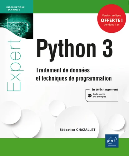 Python 3 de Sébastien Chazallet - Decitre