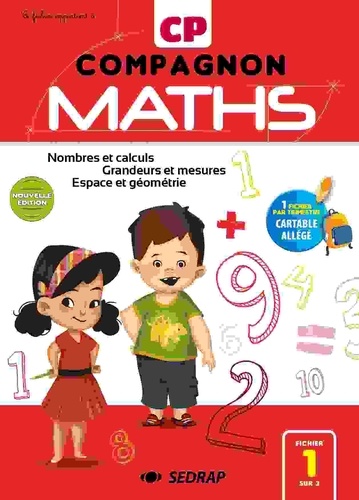 Compagnon maths CP- fichiers - SEDRAP - Livres - Furet du Nord