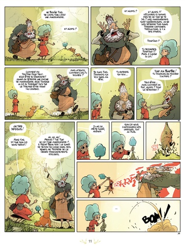 Aliénor Mandragore Tome 1. Merlin est mort, vive... de Séverine Gauthier - Album - Livre - Decitre