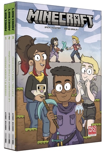 Minecraft - La BD officielle . Pack en 3 volumes... - Sfé R. Monster ...