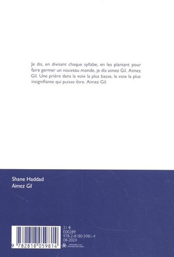 Aimez Gil de Shane Haddad - Grand Format - Livre - Decitre