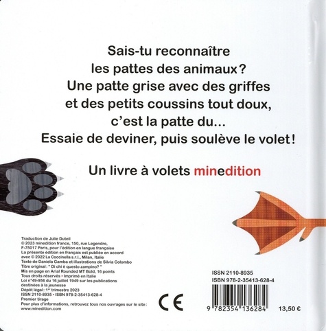 A qui sont ces pattes ? - Silvia Colombo - Livres - Furet du Nord