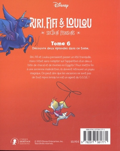 Riri, Fifi & Loulou - Section frissons Tome 6. La... de Silvia ...