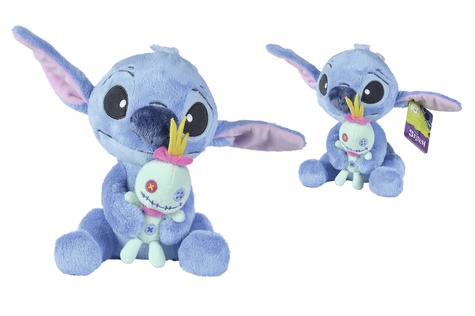 Disney - stitch with scrump (25cm), SIMBA TOYS BENELUX - Papeterie ...
