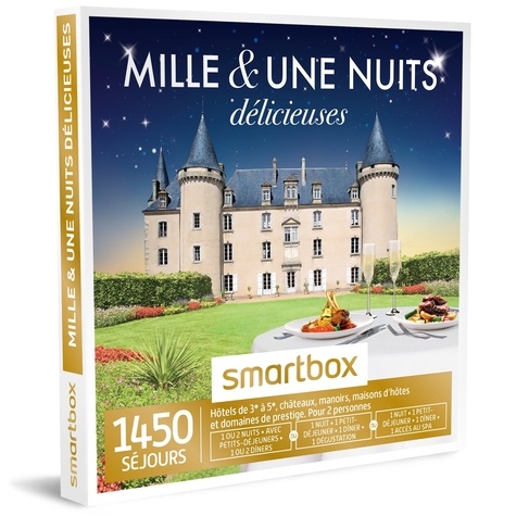 Coffret Mille et une nuits délicieuses, SMARTBOX- GROUPE SMART&CO - Papeterie - Decitre