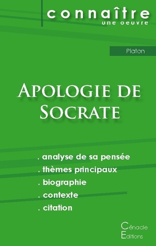 Apologie de Socrate - Fiche de lecture de Platon - Grand Format - Livre ...