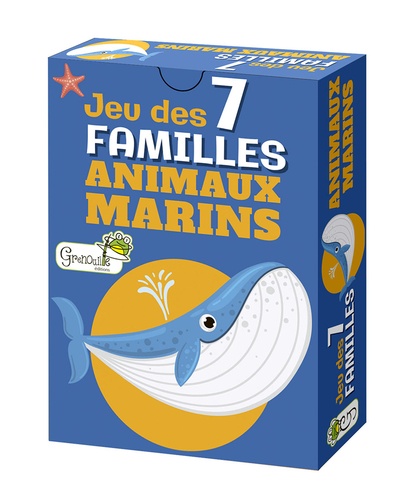 Jeu des 7 familles animaux marins de Grenouille éditions - Livre - Decitre