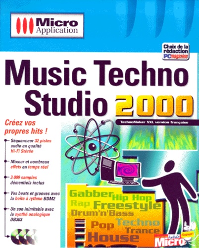 MUSIC TECHNO STUDIO 2000. 4 CD-ROM de Collectif - Livre - Decitre
