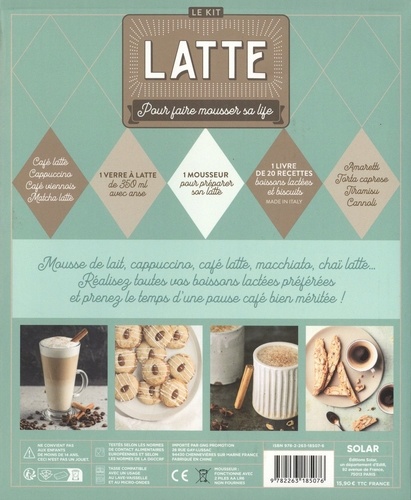 Le kit latte pour faire mousser sa life - Coffret... de Solar - Livre - Decitre