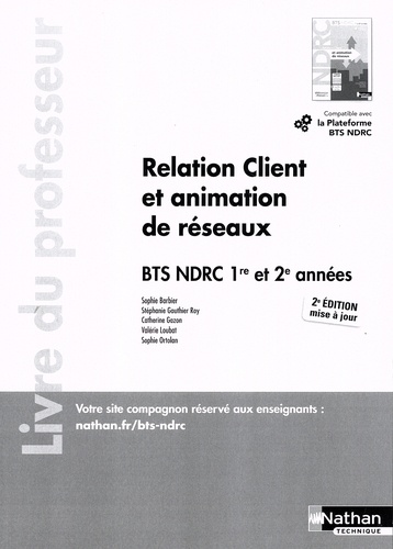 Relation client et animation de réseaux BTS NDRC... - Sophie Barbier ... Relation client et animation de réseaux BTS NDRC... - Sophie Barbier ...