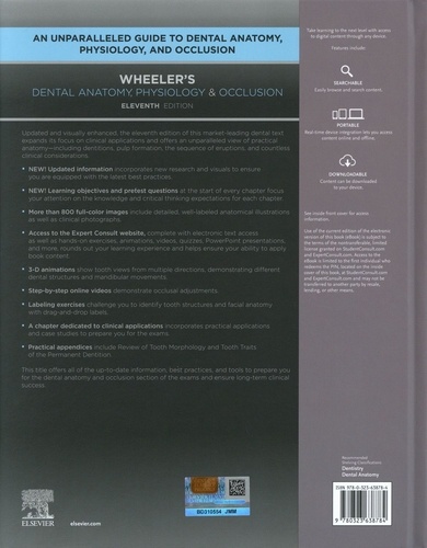 Wheeler's Dental Anatomy, Physiology and Occlusion de Stanley J Nelson ...