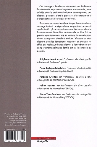 Représentation et gouvernement - Quels modèles... de Stéphane Mouton ...