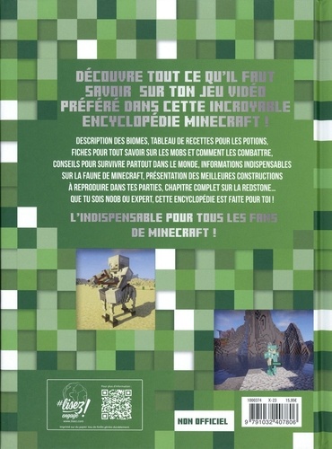 L'Encyclopédie Minecraft - Le guide complet pour... de Stéphane Pilet ...