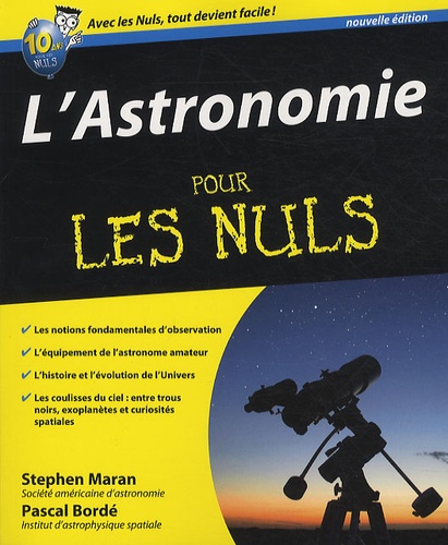 L'Astronomie pour les nuls de Stephen Maran - Livre - Decitre