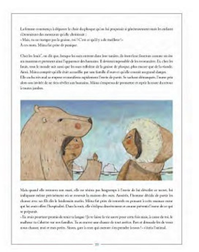 Contes inuit de Sylvie Teveny - Album - Livre - Decitre