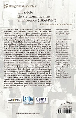 Un siècle de vie dominicaine en Provence... de Tangi Cavalin - Grand ...