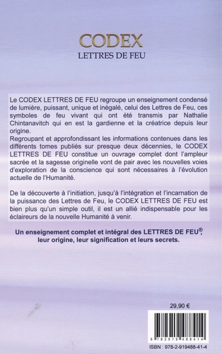 Codex, lettres de feu - Enseignement complet et... de Tara Glane - Grand Format - Livre - Decitre
