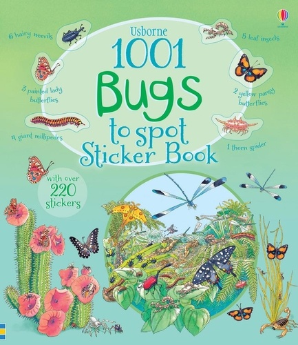 1001 Bugs to Spot Sticker Book de Teri Gower - Livre - Decitre
