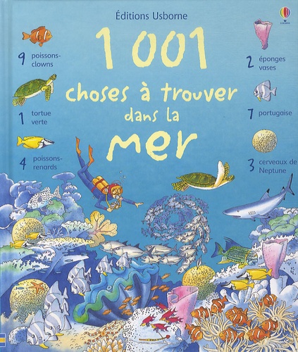 1001 choses à trouver dans la mer de Teri Gower - Album - Livre - Decitre