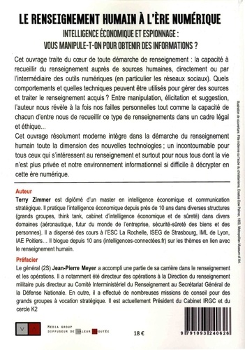 Le renseignement humain à l'ère numérique - Terry Zimmer - Livres ...