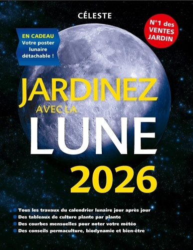Jardinez avec la lune 2026 de Thérèse Trédoulat - Livre - Decitre