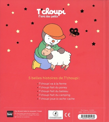 Les belles histoires de T'choupi - Thierry Courtin - Livres - Furet du Nord