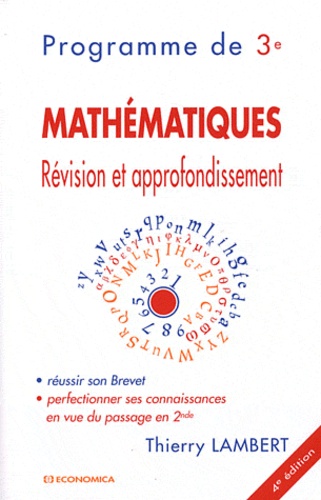 Mathématiques - Révision et approfondissement :... de Thierry Lambert ...