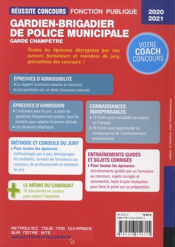 Gardien-brigadier de police municipale, garde... - Thierry Palermo ...